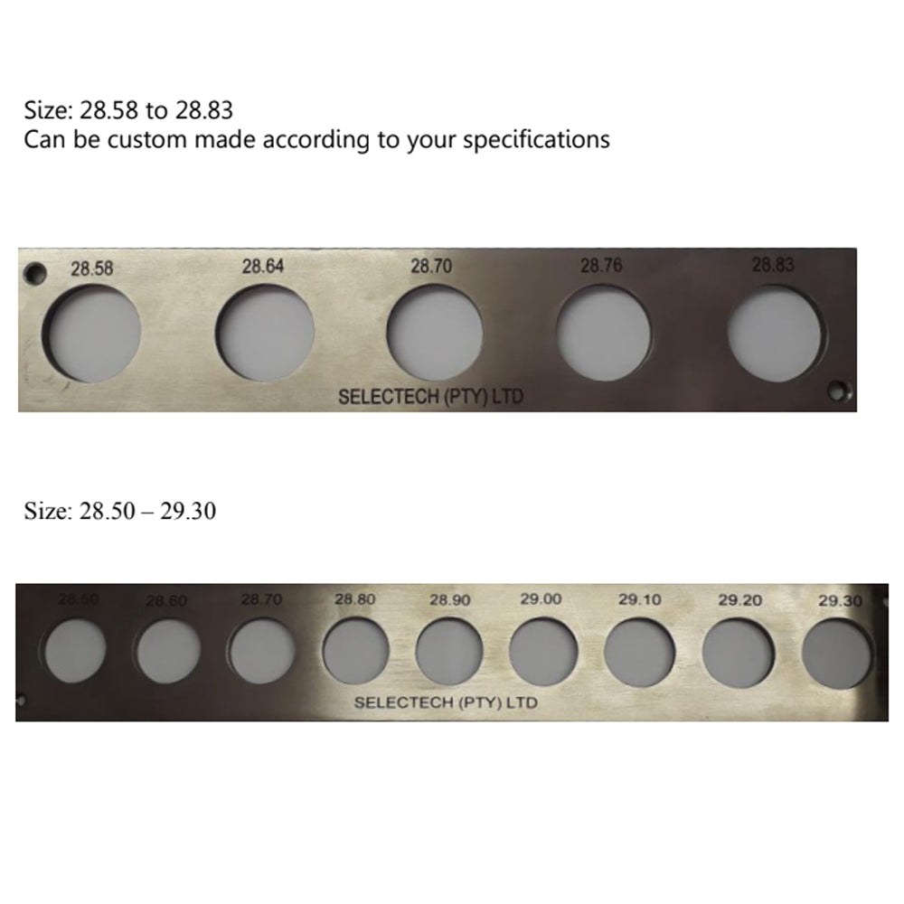 5 Hole Crown Crimp Gauge – Selectech