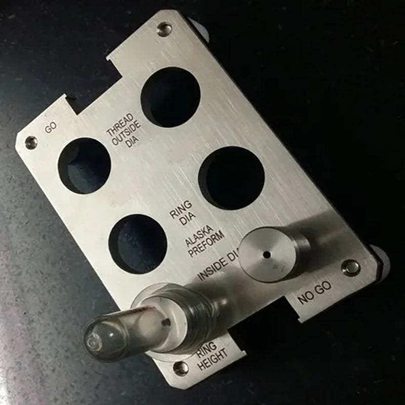 Go No Go Gauges for Inspection of Neck Profile of PET Preforms and ...